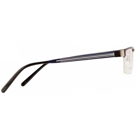 Buy Eye Player 1015 Gunmetal Blue Black Eyeglasses