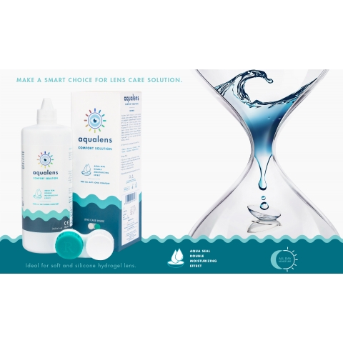 Aqualens Lens Solution 360 ML LensKart.com