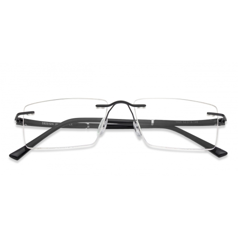 Black Rimless Rectangle Polo Sports Lumineers 1005-C4 Eyeglasses ...