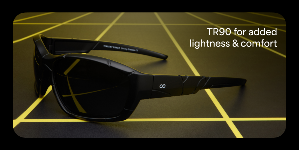 Buy Grey Black Full Rim Square Vincent Chase DRIVING GLASSES VC S17481 ...