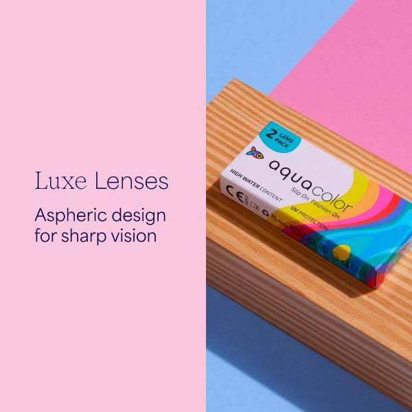 Aquacolor Black Rose Dailies Color Lenses (5 Lens/Pack)