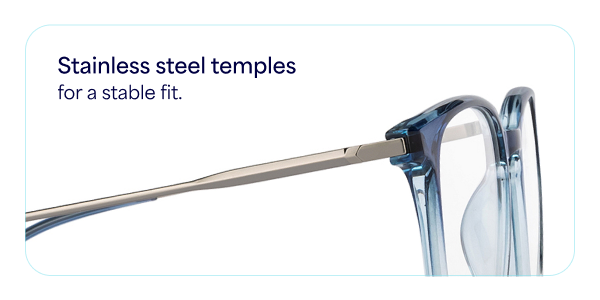 Buy Silver Transparent Full Rim Square Lenskart Air Fusion LA E17022-C2 ...