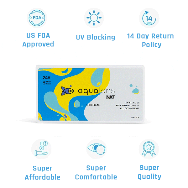 Aqualens Next Gen Monthly 24 Hours (3 Lens)