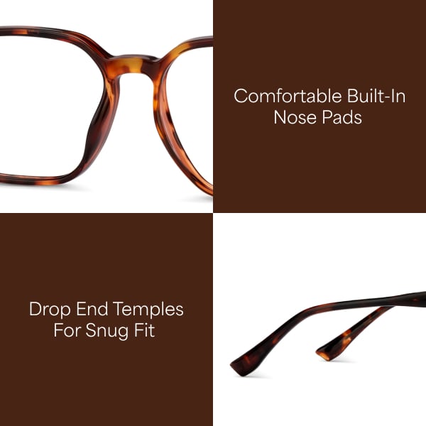 Buy Deep Green Full Rim Square Lenskart STUDIO Gulmarg LK E16371-C1 ...