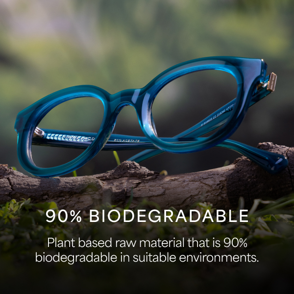 Buy Brown Blue Full Rim Rectangle John Jacobs Eco-Acetate JJ E16621-C1 ...