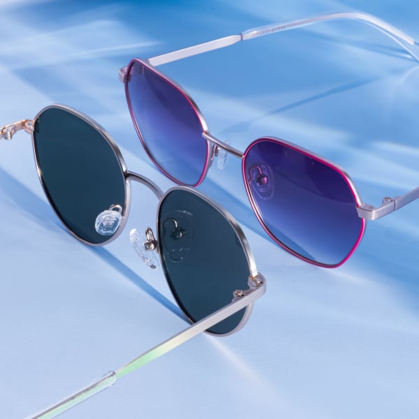 Buy Gunmetal Green Gunmetal Transparent Grey Full Rim Cat Eye Vincent ...