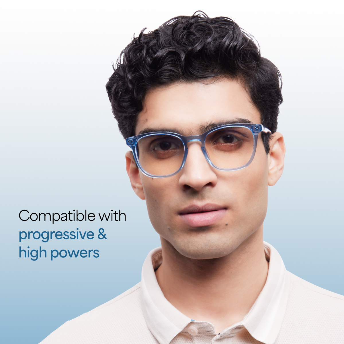 Buy Denim Full Rim Lenskart Hustlr Eyeglasses