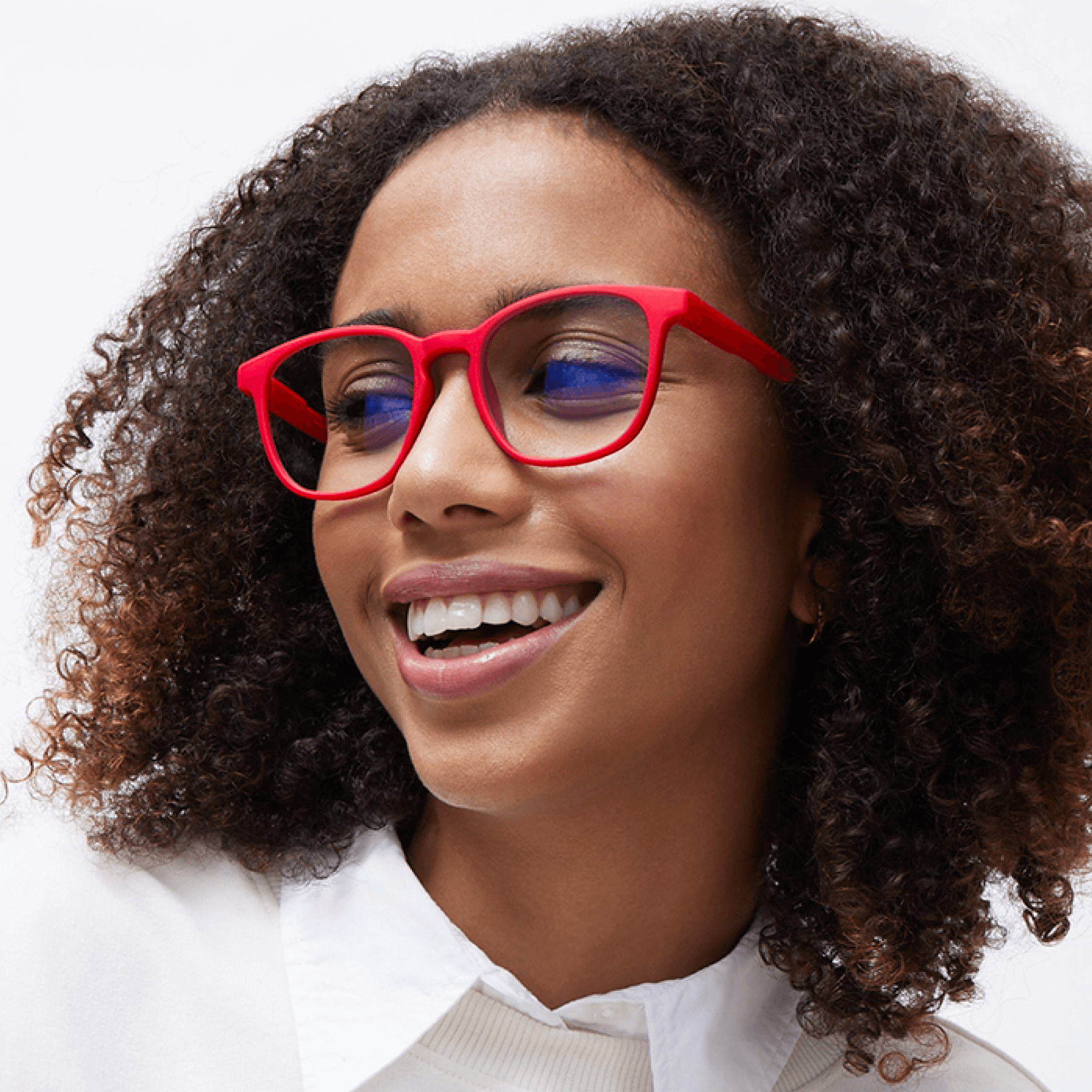 Flame Full Rim Wayfarer Lenskart HUSTLR LB E15417-W C9 Eyeglasses