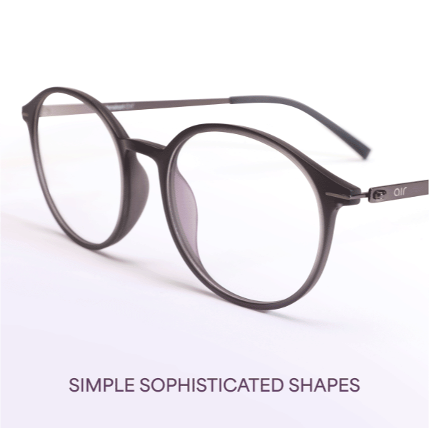 Buy Grey Transparent Gunmetal Grey Brown Full Rim Rectangle Lenskart ...