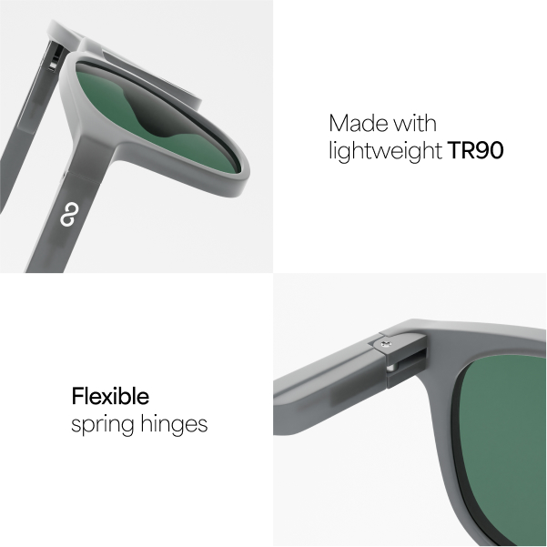 Grey Full Rim Wayfarer Lenskart HUSTLR VC S15999-C5 Sunglasses at ...